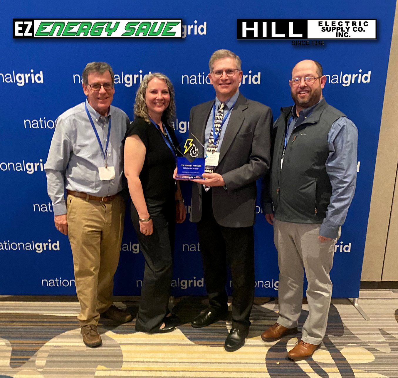 EZ Energy Save Awarded Top ProNet Partner by National Grid | EZ Energy Save